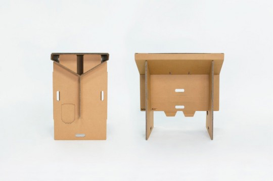 Office Everywhere – Folding Cardboard Tables | favbulous